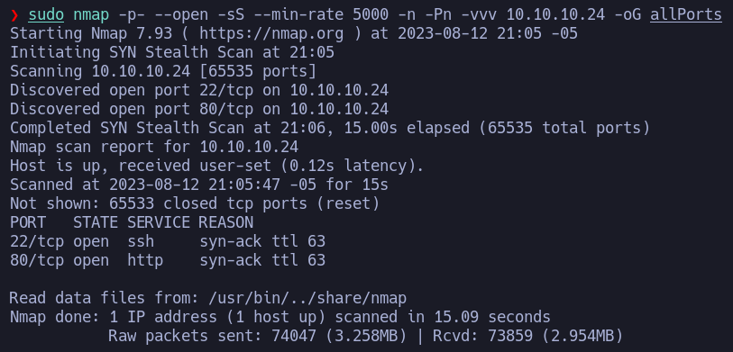 HTB - Haircut | Juanferax